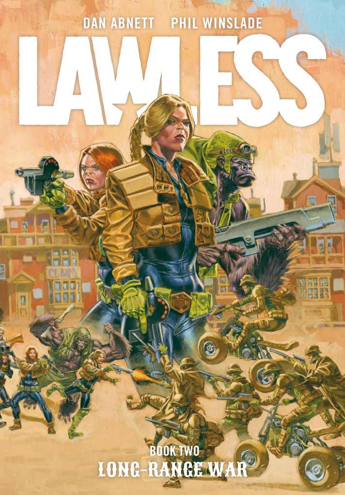 Muties, Meks And Monkeys? Preview Lawless Book 2 From 2000AD – COMICON