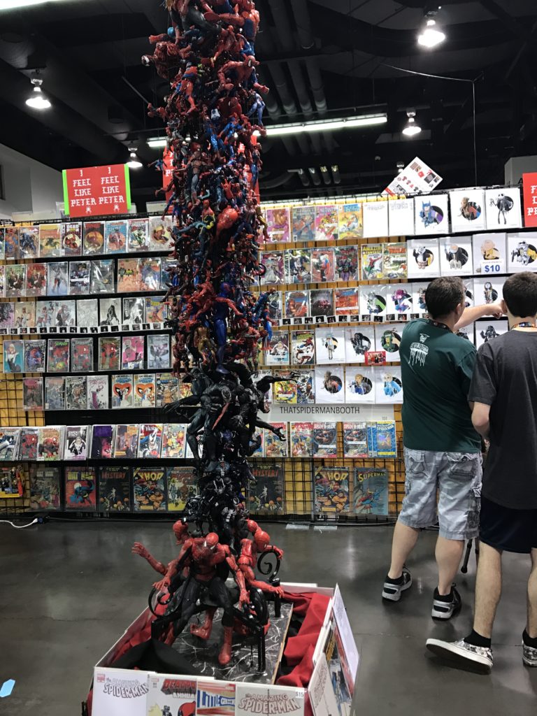 Would You Build An Art Tower Of All Your Spider-Man Figures? – COMICON