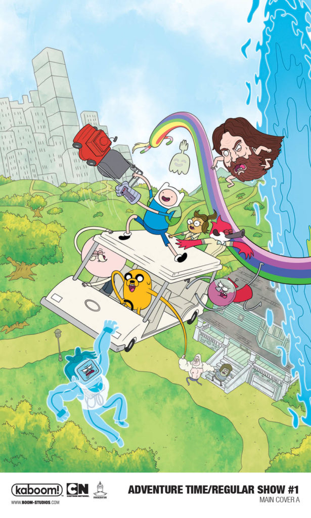 Four Brothers, Two Shows, One Quest – The Adventure Time/Regular Show ...