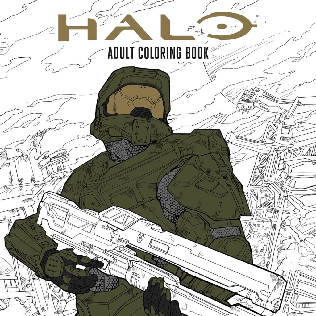 Dark Horse To Publish Halo Adult Coloring Book Drawn By Seven Comic ...