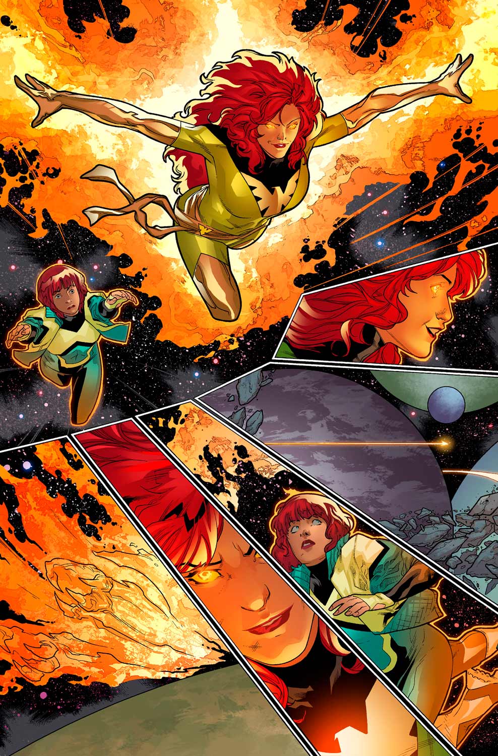 Your First Look At Generations: Phoenix & Jean Grey #1 – COMICON