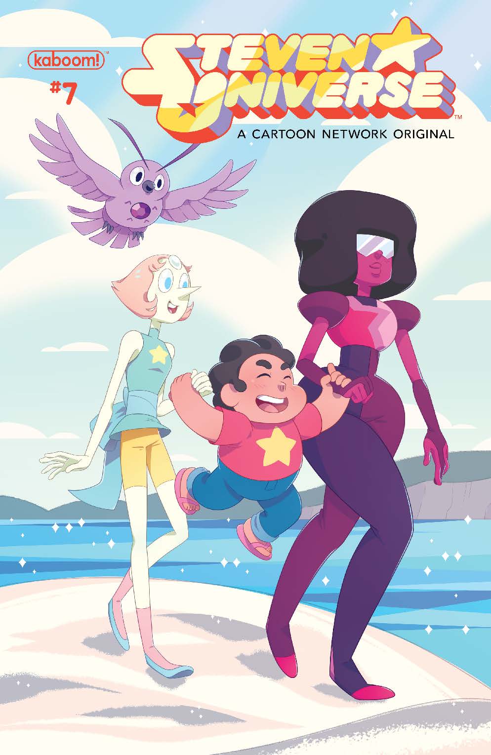 Steven Universe Sails Into The Unknown This Week In Issue #7 – COMICON