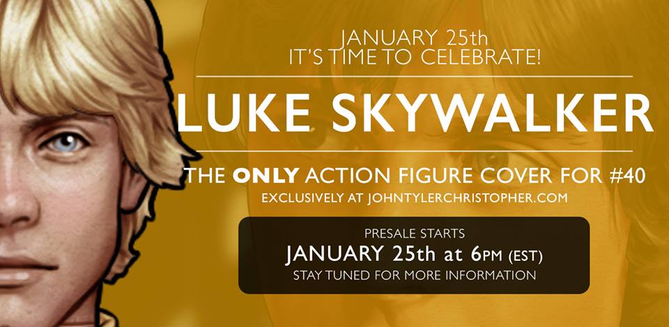 John Tyler Christopher’s Star Wars 40th Anniversary Cover Revealed And ...