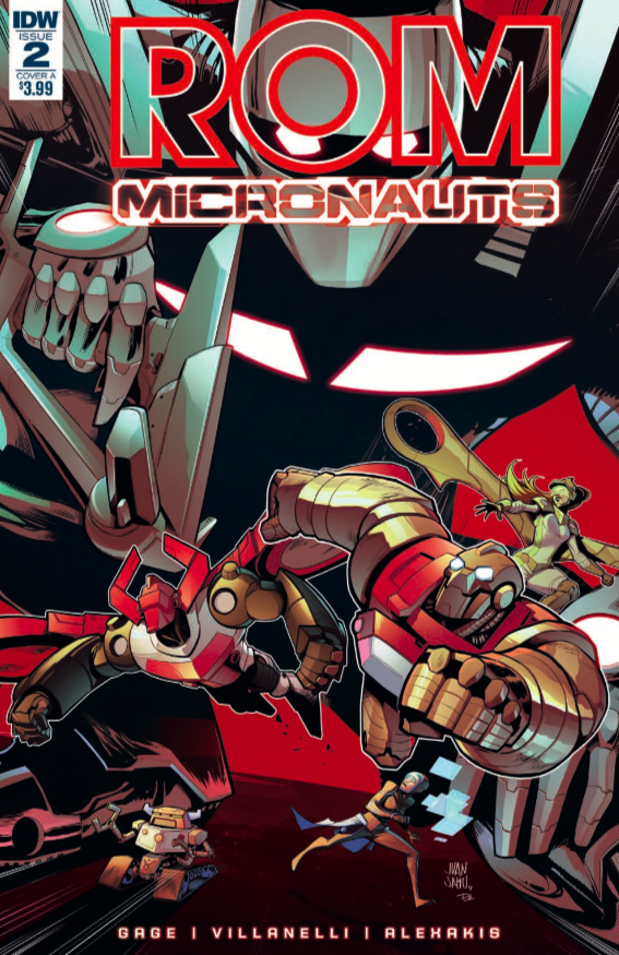 Micro Spaceknight: Preview Rom & The Micronauts #2 – COMICON