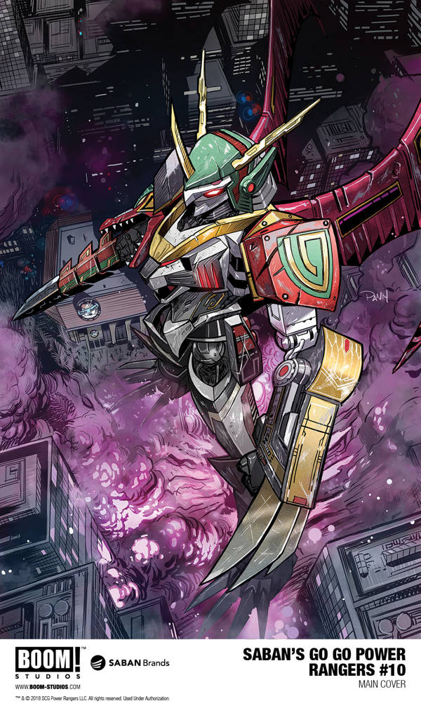 A New Zord Debuts In June With Power Rangers: Shattered Grid – COMICON