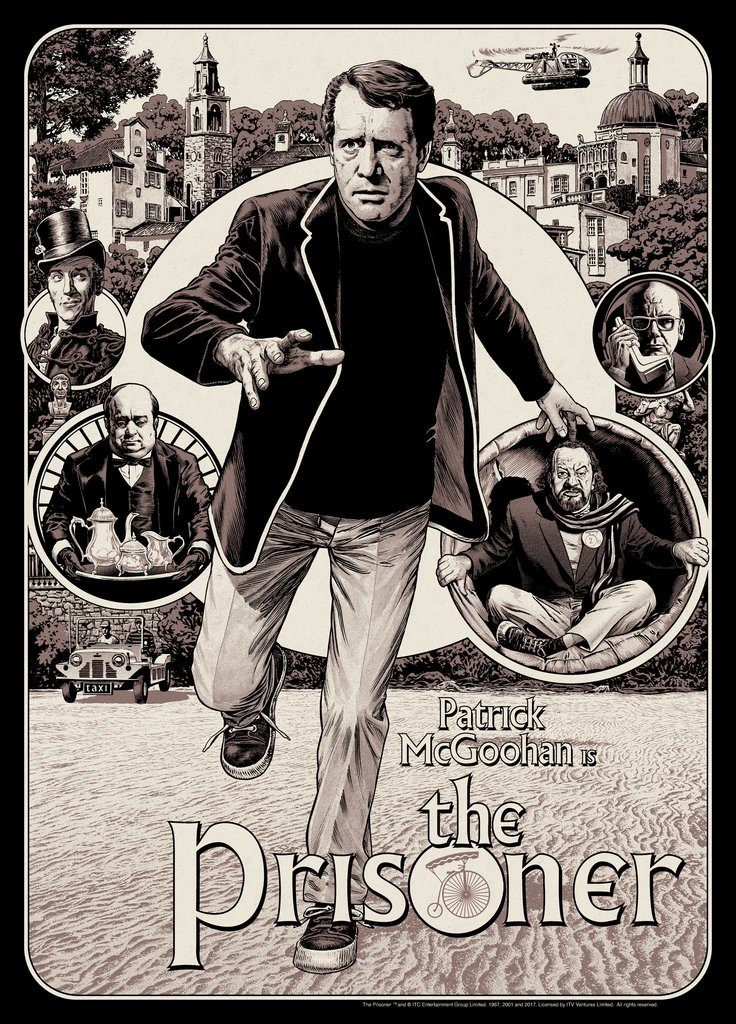 Handsome Prints: Vice Press Have A Few ‘The Prisoner’ Chris Weston ...