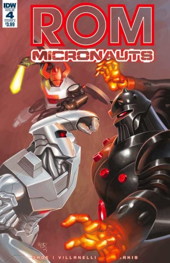 Asymmetrical Warfare: Preview Rom & The Micronauts #4 From IDW, Gage ...