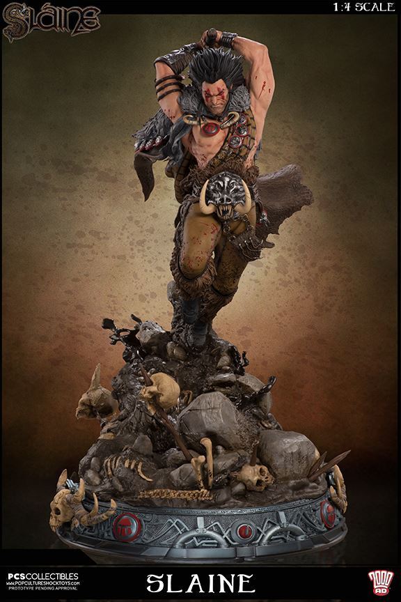 2000AD’s Sláine 1:4 Statue Up For Pre-Order, But At A Price! – COMICON