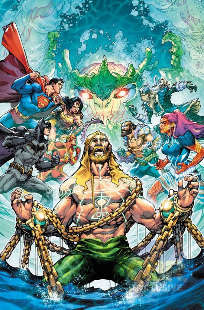 Surf, Sea Gods And Superheroes: Justice League/Aquaman Crossover Coming ...