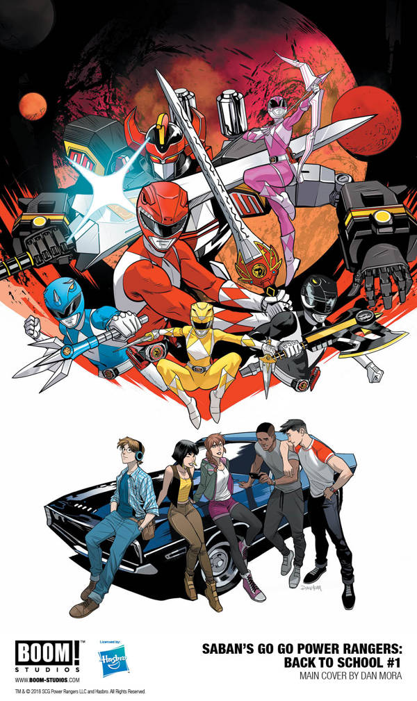 Celebrate Spring Break In Go Go Power Rangers: Back To School – COMICON