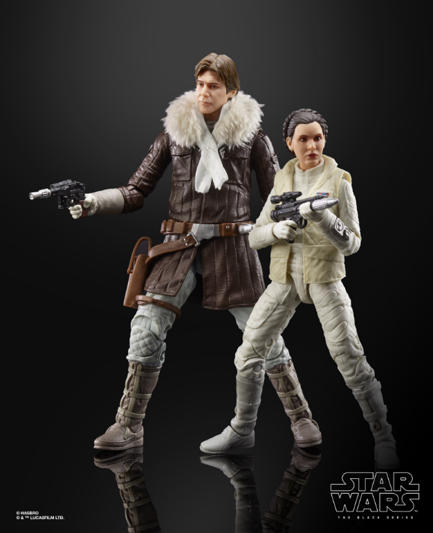 The First Ever European Hasbro Convention Exclusives: Hoth Leia & Han ...