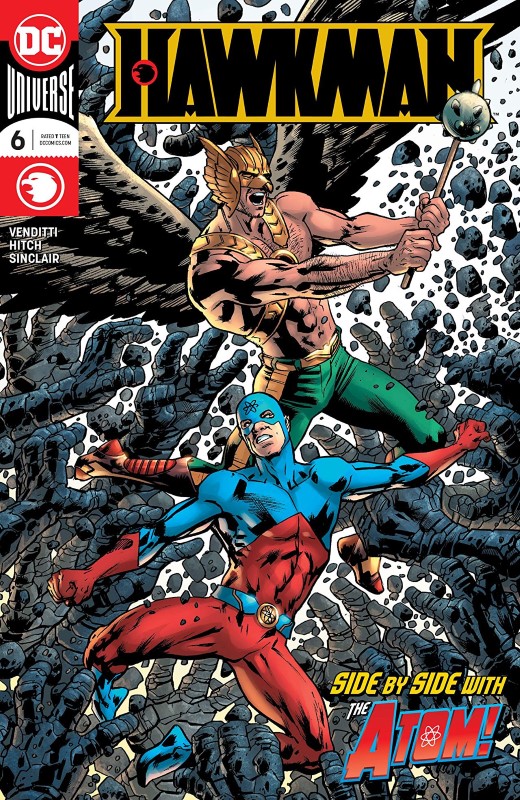Hawkman And Atom Against A World In Hawkman #6 – COMICON