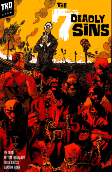 One Deadly Mission: Preview The 7 Deadly Sins From TKO Studios – COMICON