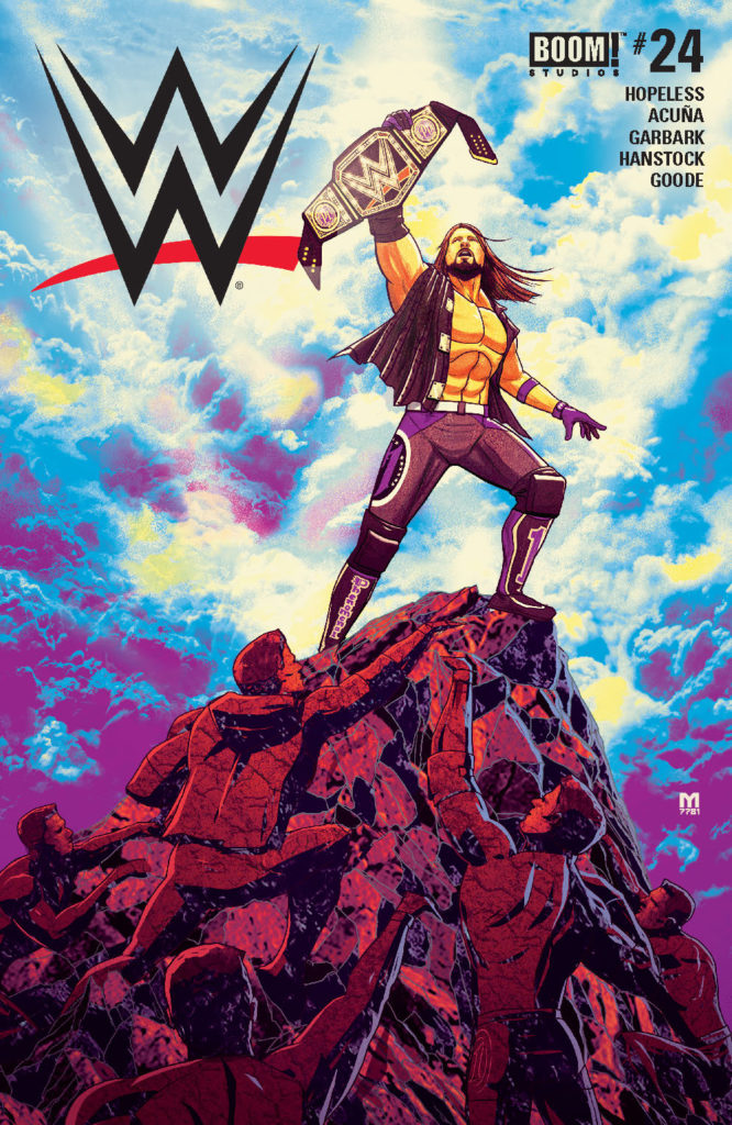 The King Of Strong Style Challenges The Phenomenal One In WWE #24 – COMICON