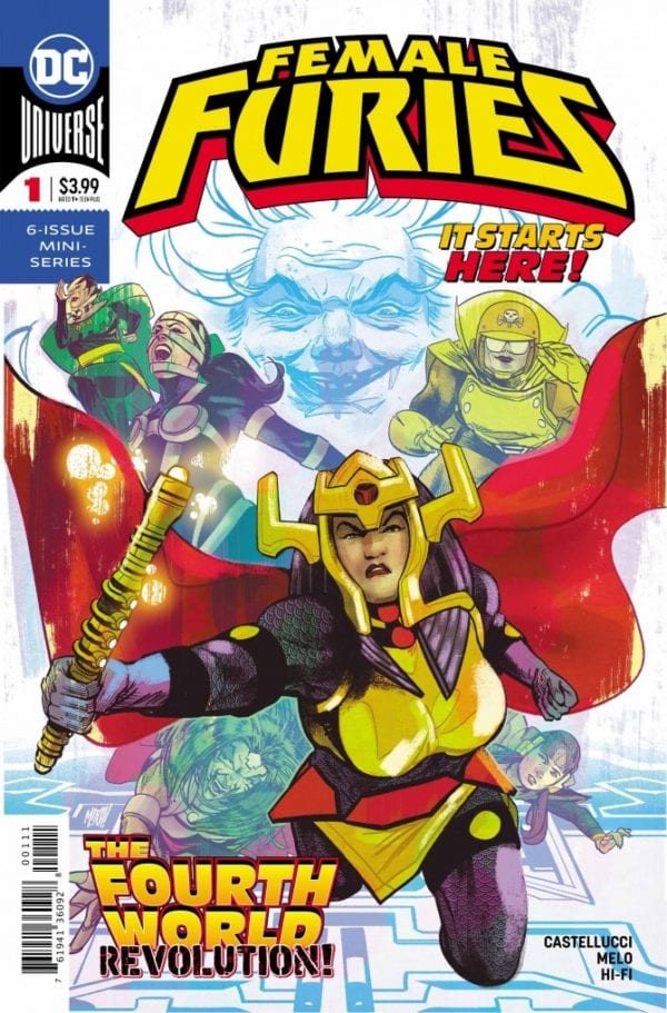 The Filth And The Fury: Previewing Female Furies #1 From DC Comics ...
