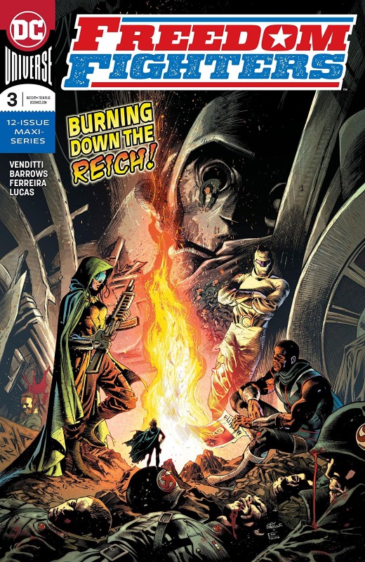 Awakening Uncle Sam In Freedom Fighters #3 – COMICON