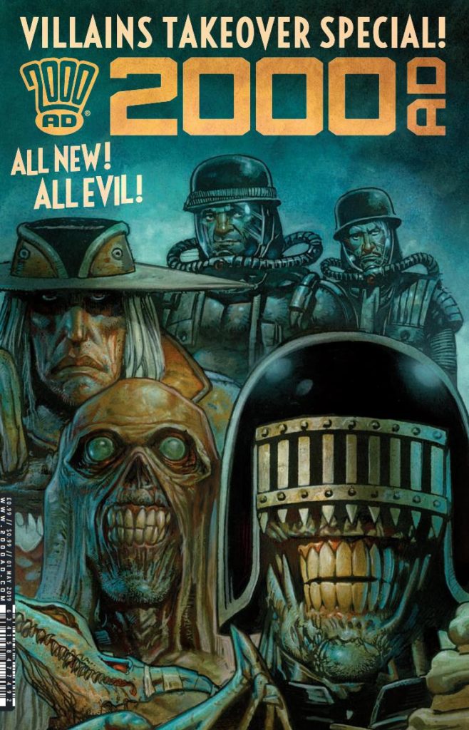 2000 AD Villains Takeover Special – Death In Therapy? – COMICON