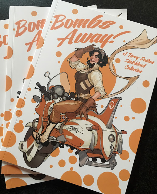 Bombs Away: New Sketchbook From Terry Dobson – COMICON