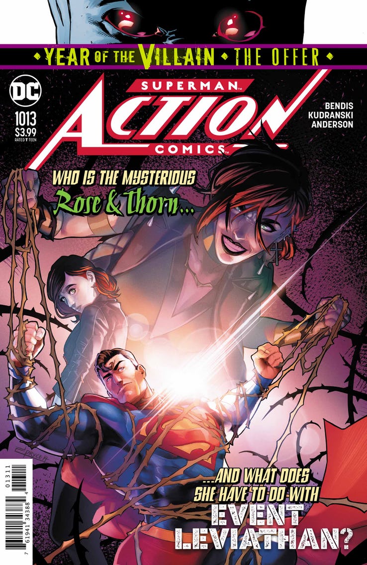 The Return Of Rose And Thorn: Preview Action Comics #1013 – COMICON