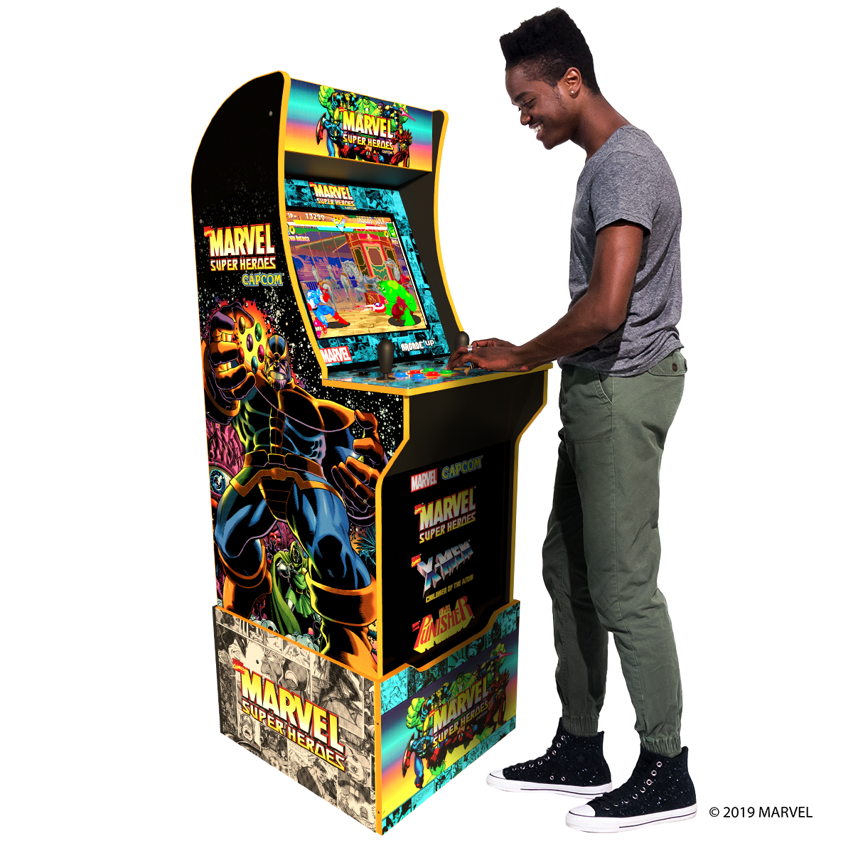 Limited Edition Marvel Super Heroes Arcade Cabinet Up For Presale At ...