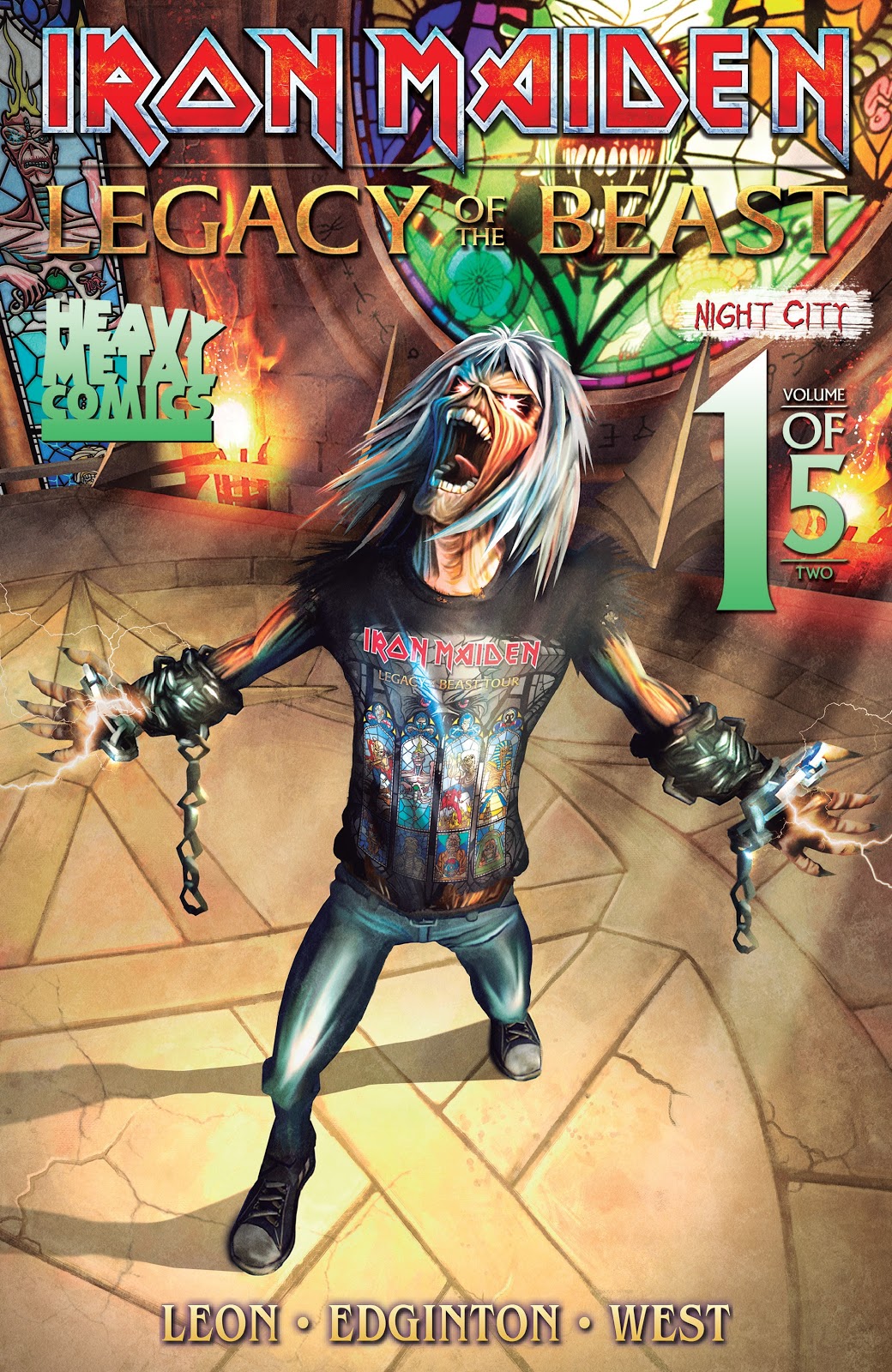 Talking With Ian Edginton About Iron Maiden Legacy Of The Beast – Night ...