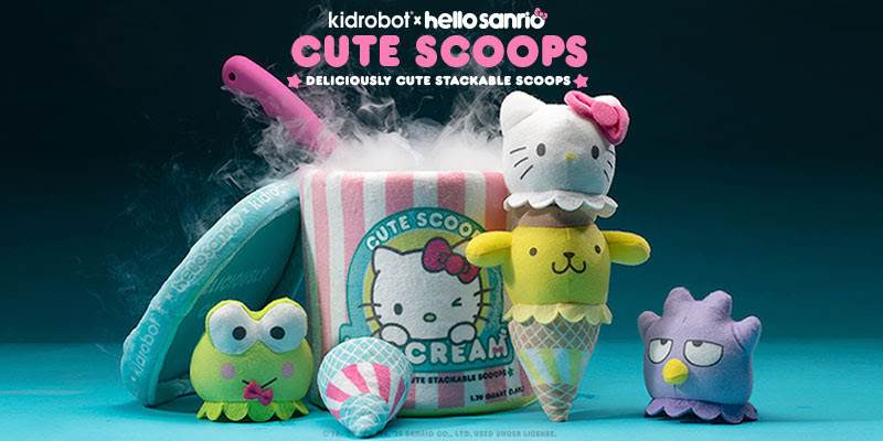 Cool Down This Summer With Sanrio Cute Scoops By Kidrobot – COMICON
