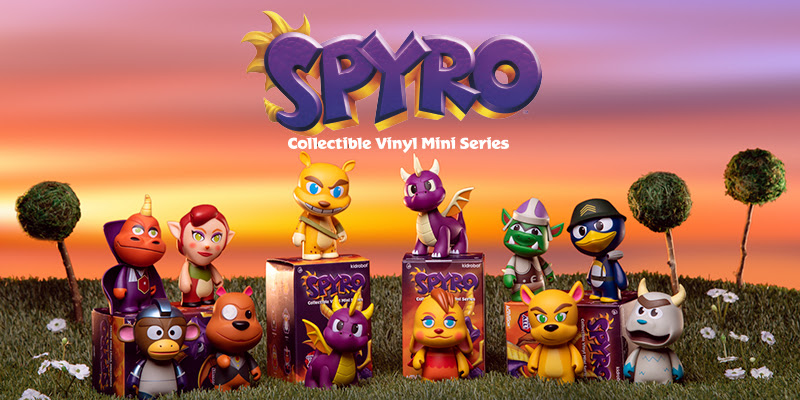 Relive 90’s Nostalgia & Take Flight With Spyro The Dragon Figures From ...
