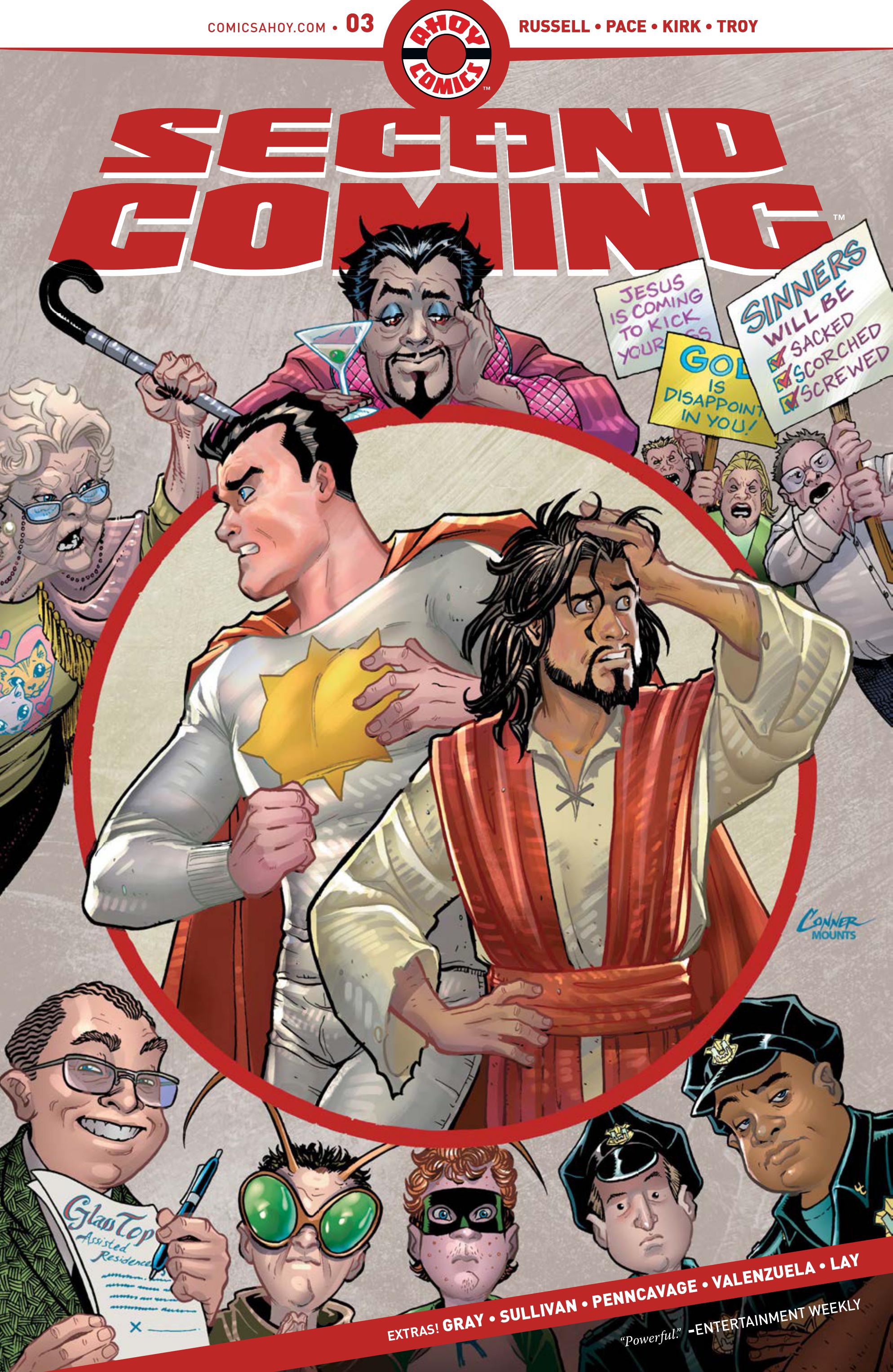 Preview Second Coming #3 From Russell, Pace, Kirk And Ahoy Comics – COMICON