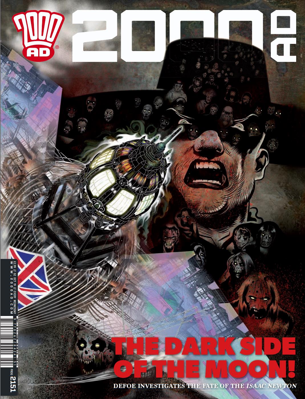 The Weekly 2000 AD – Prog 2151 Previewed: Madmen & The Moon For Defoe ...