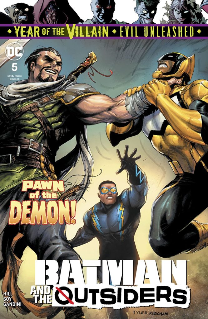 Batman & The Outsiders #5 Springs A Trap – COMICON
