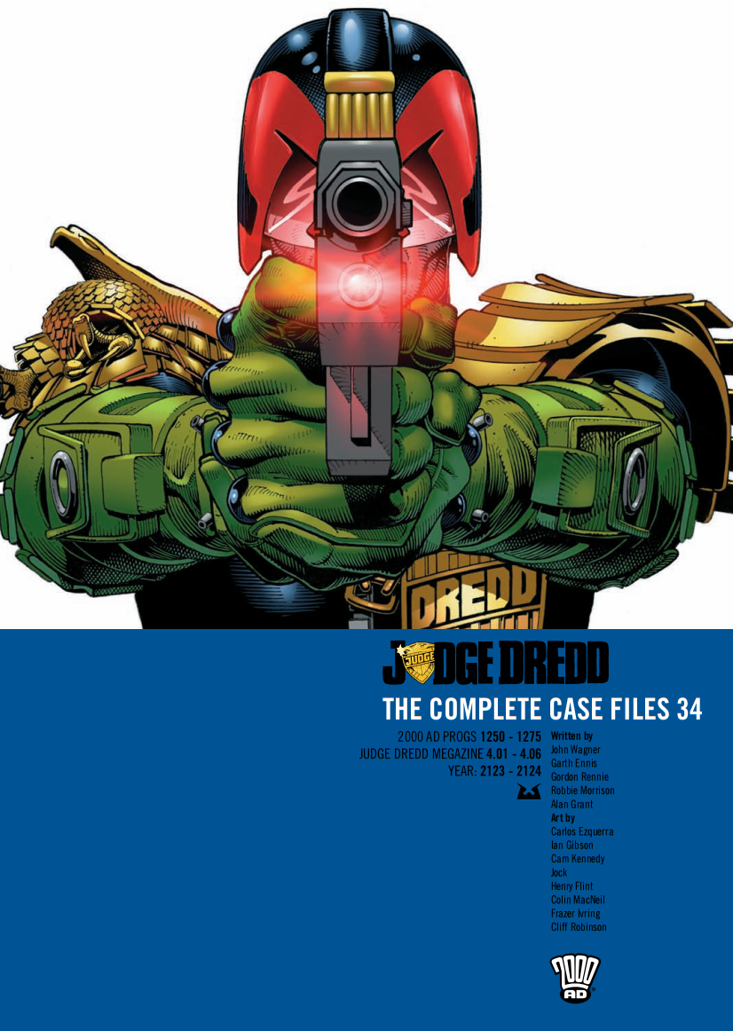 Judge Dredd Complete Case Files 34 – The Law In Order Continues – COMICON