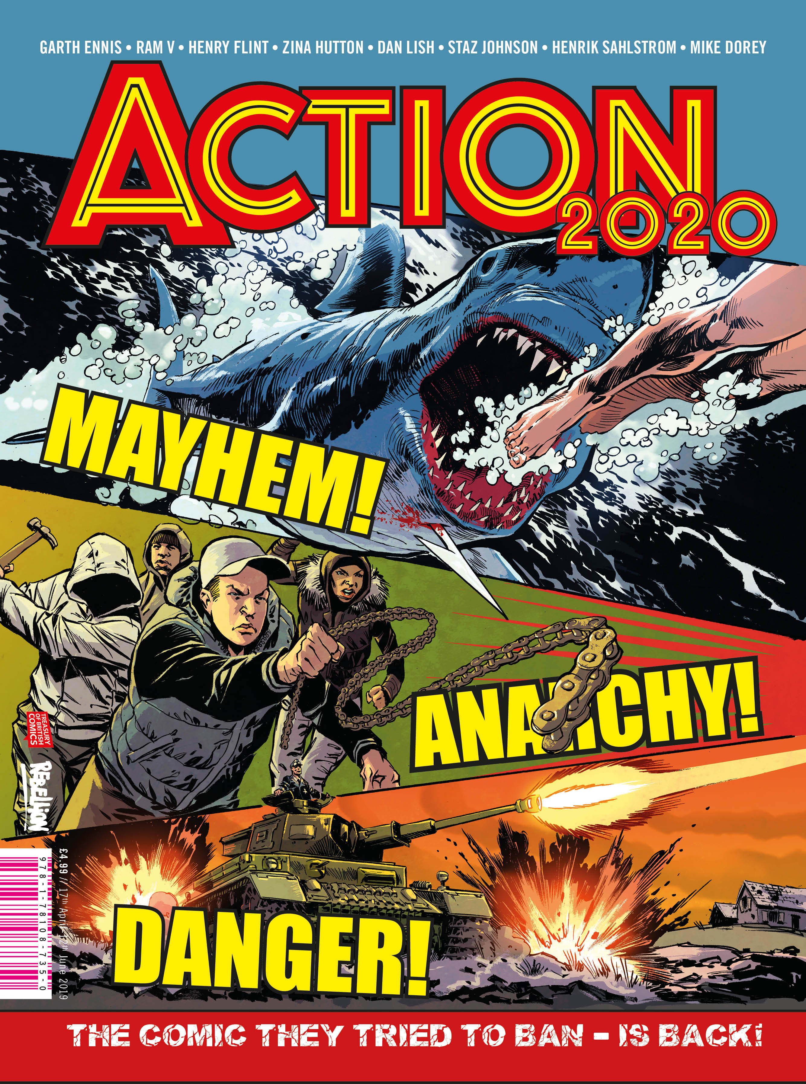 2000 AD To Make 2020 A Very Special Year With Battle, Action, And Much ...