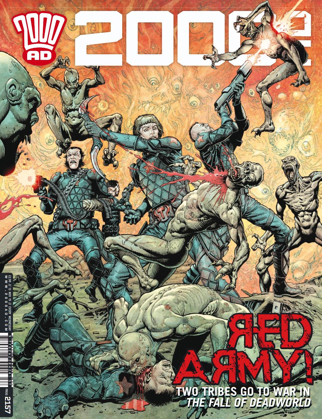 The Weekly 2000 AD – Prog 2157 – Sov Surprise At Dead Deluge In Fall Of ...