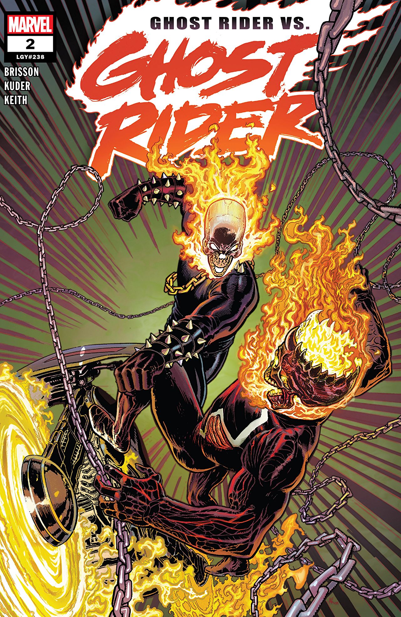 Ghost Rider #2 Crosses A Dark Line By Brisson, Kuder And Keith – COMICON