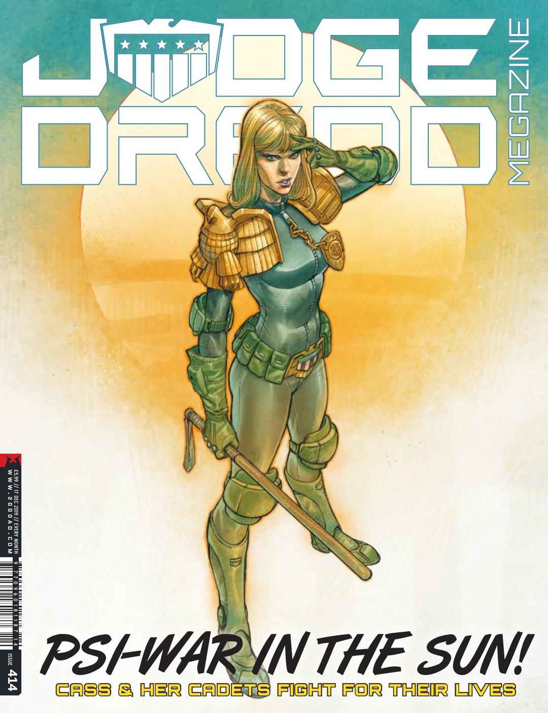 Judge Dredd Anderson Comic