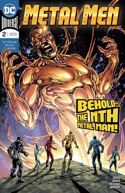 Doc Magnus’ Nth Metal Shadow In Metal Men #2 – COMICON