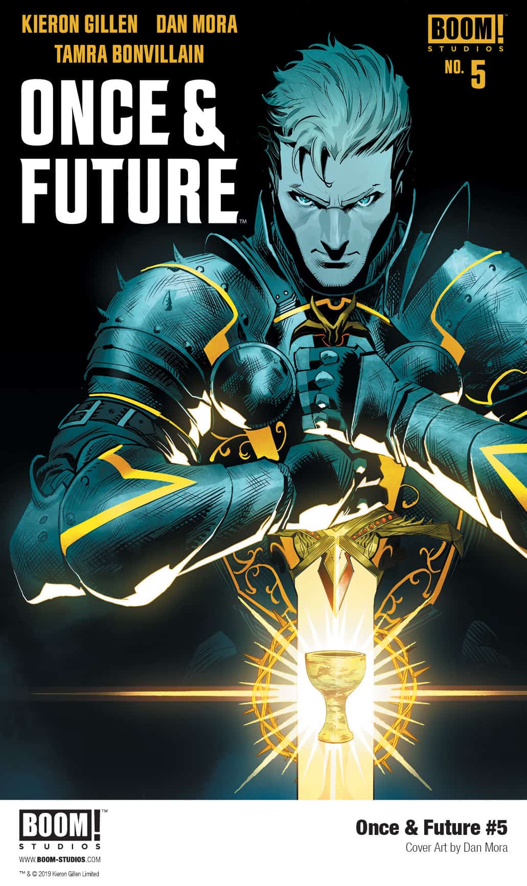Your First Look At Once and Future #5 By Gillen, Mora And Bonvillain ...