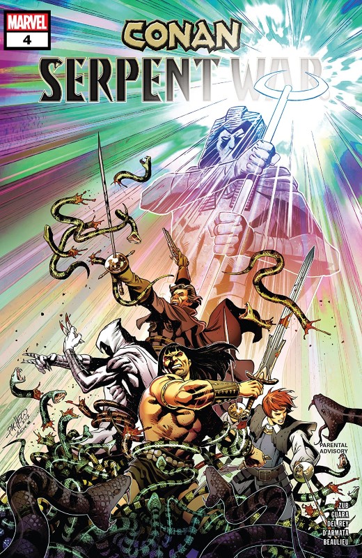 Driving Out Snakes With The Light Of The Moon In Conan: Serpent War #4 ...