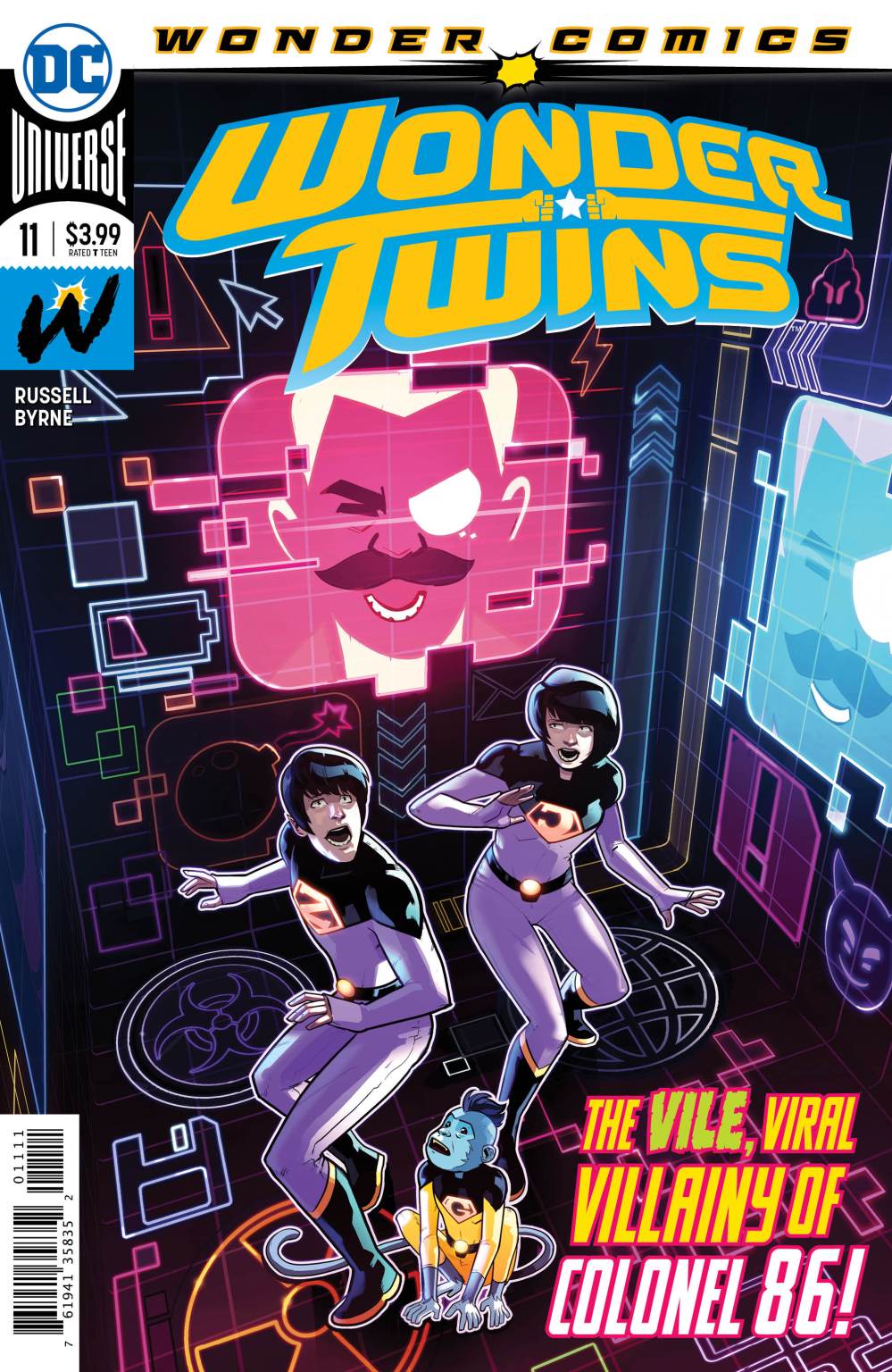 Electric Nightmares: Preview Wonder Twins #11 By Russell, Byrne And ...