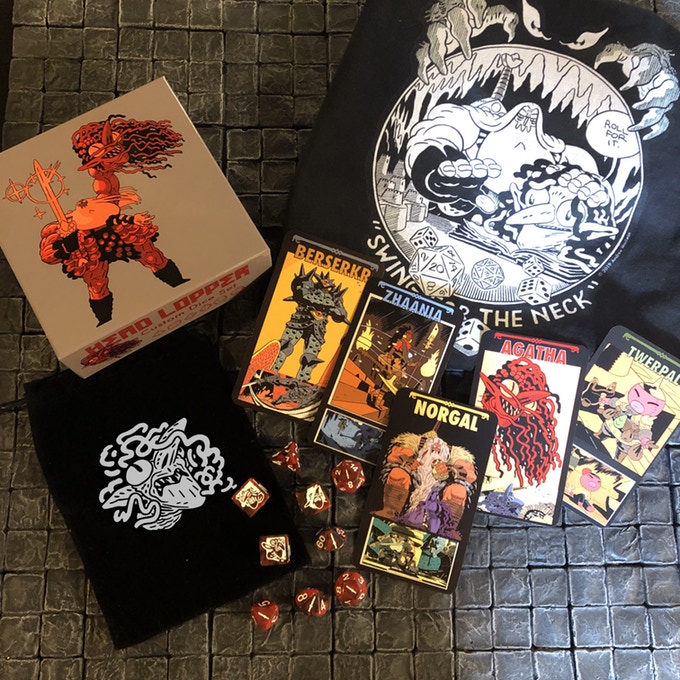 Kickstarting Comics: ‘Head Lopper’ Custom Dice Sets Live on Kickstarter ...