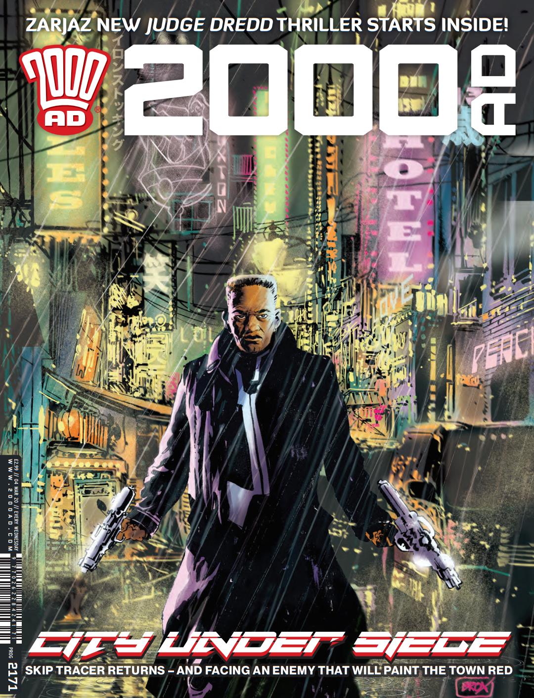 The Weekly 2000 AD Prog #2171: Skip Tracer Back On The Job – COMICON