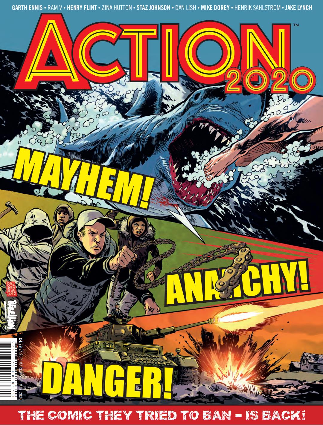 Preview: The Return Of ‘Action’, The Comic They Tried To Ban – COMICON