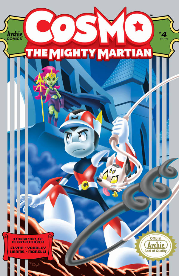 Review: Into The Belly Of The Beast In ‘Cosmo The Mighty Martian #4 ...