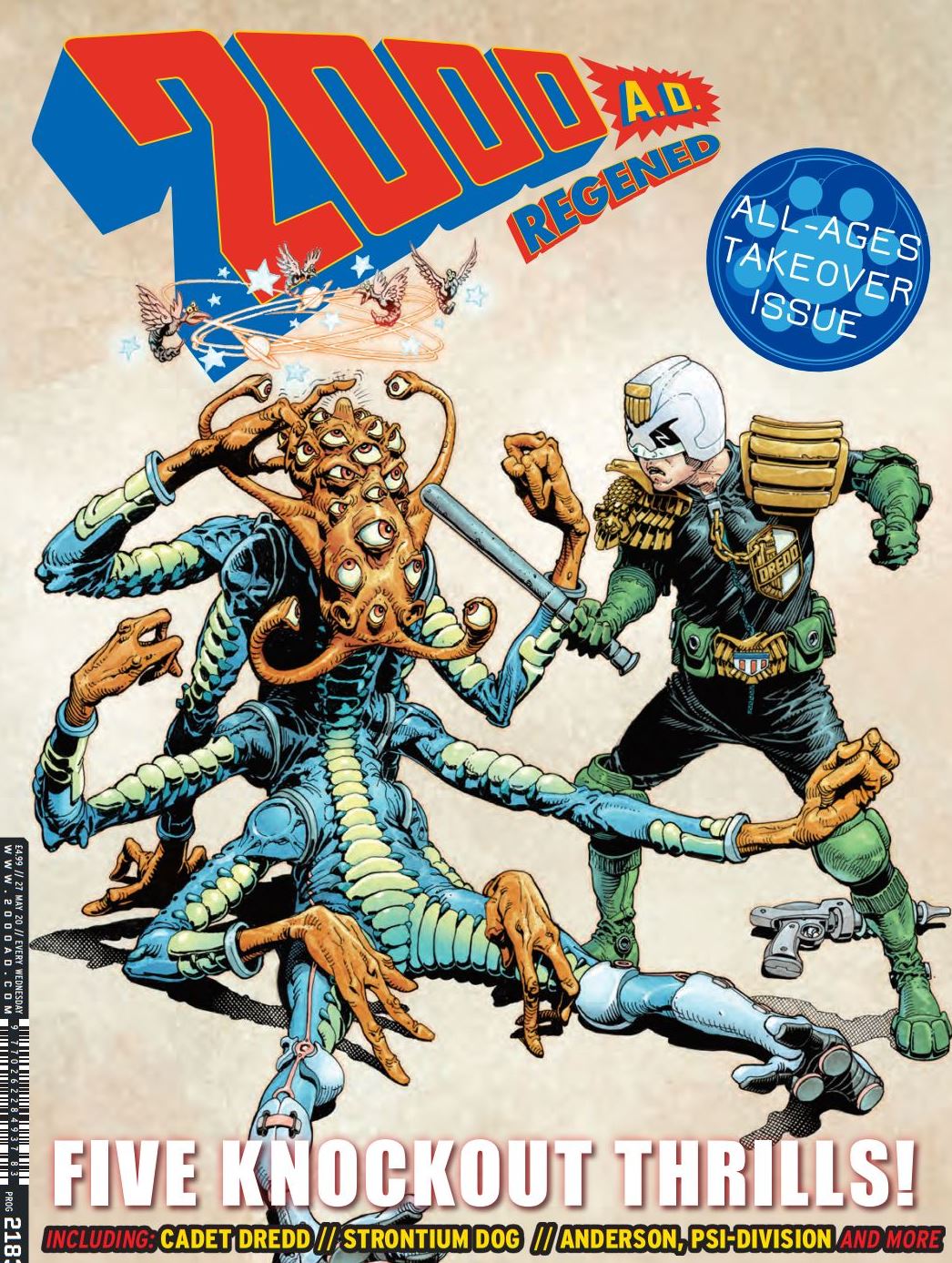 The Weekly 2000 AD Prog 2183: It’s All-Ages All Over Again At 2000 AD ...