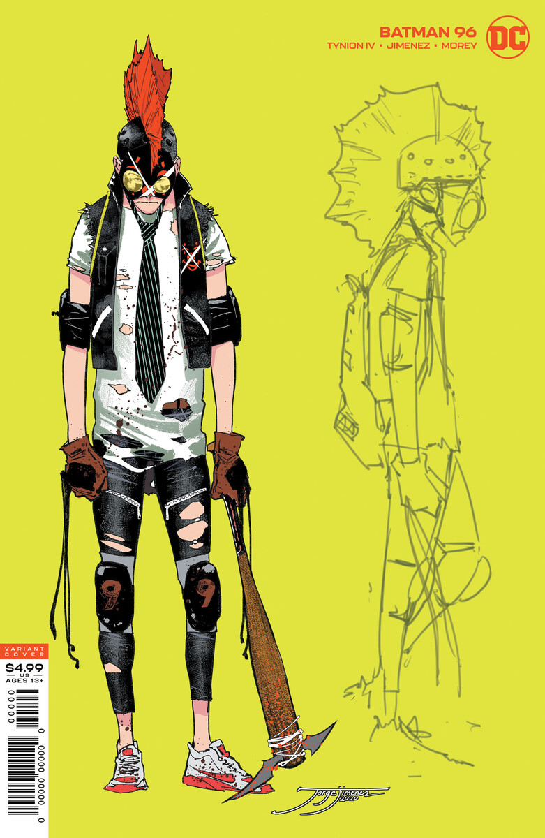 Batman #96 Variant Cover To Feature New Character Clownhunter By Jorge ...