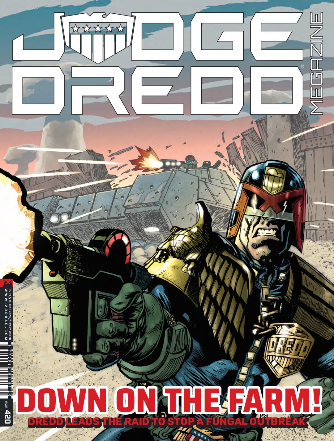 The Monthly Megazine Issue #420: Another Dredd Led Stunner – COMICON
