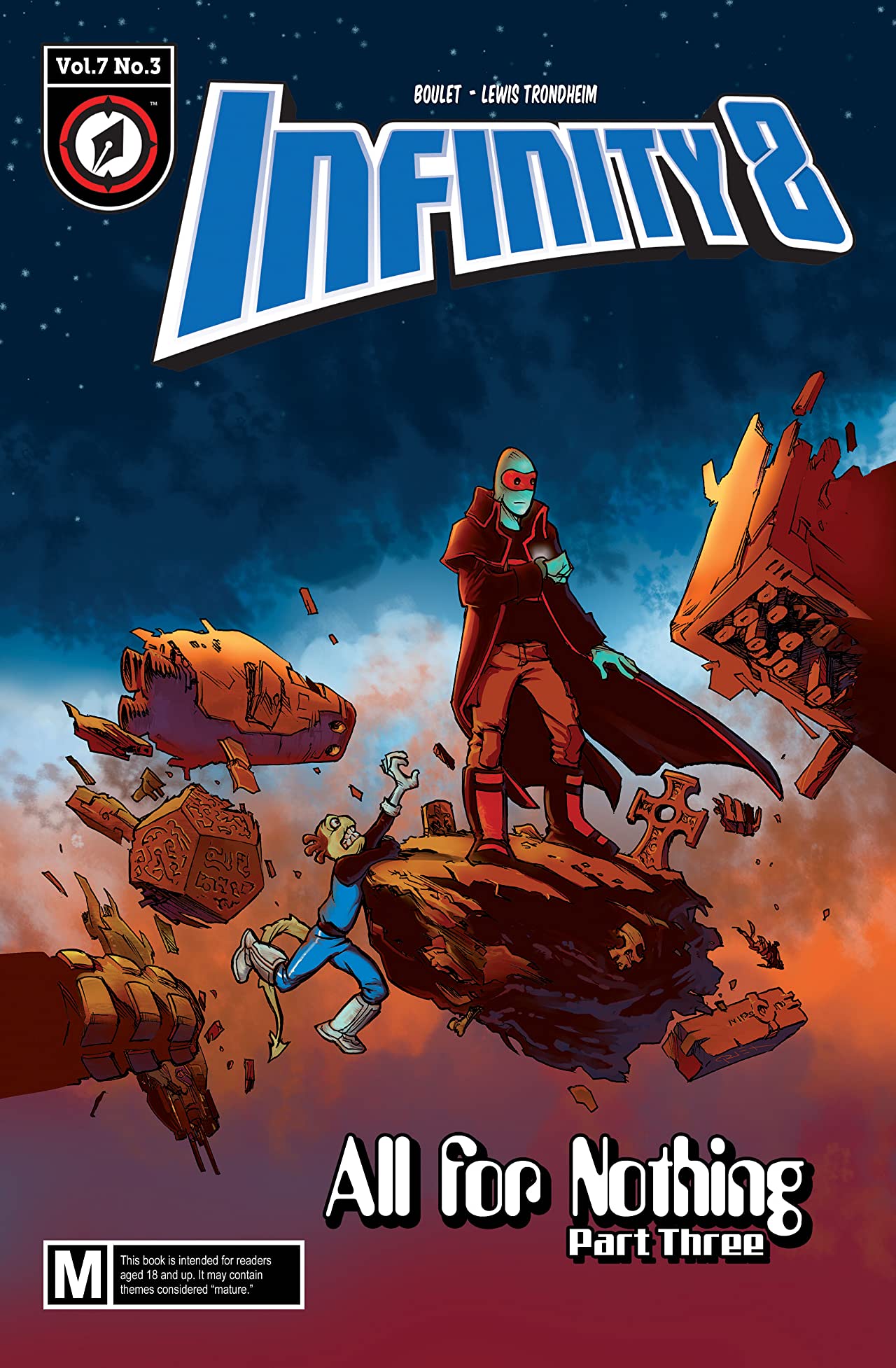 Preview: Science Fiction Saga ‘Infinity 8’ #21 From Trondheim, Boulet ...