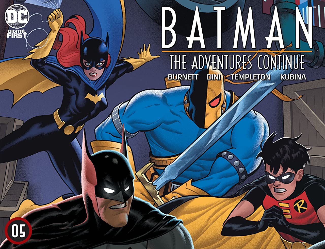 Deathstroke To The Rescue In ‘Batman: The Adventures Continue #5 ...