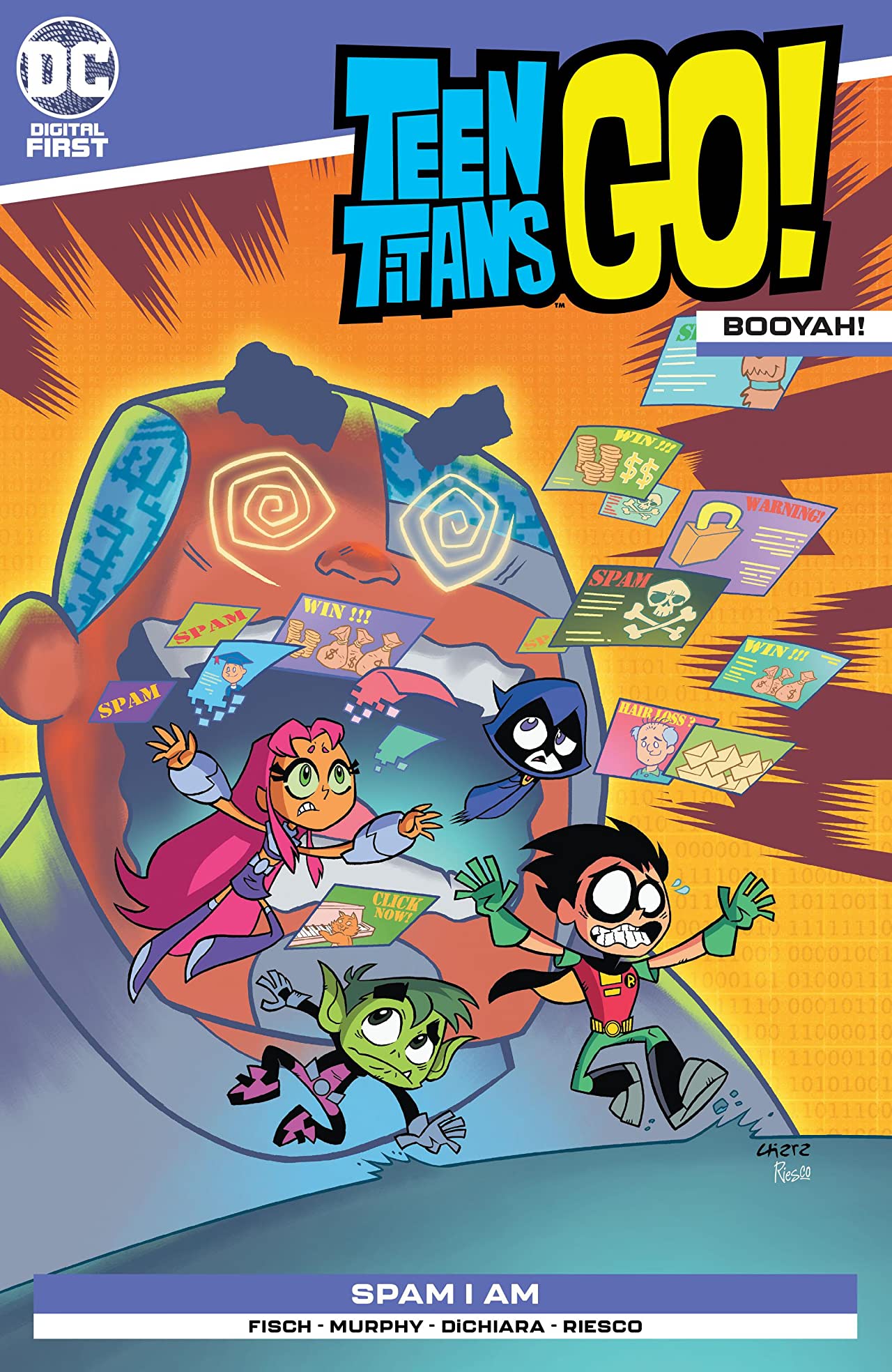 Preview: Cyborg Spammed In ‘Teen Titans Go! Booyah’! #4 – COMICON