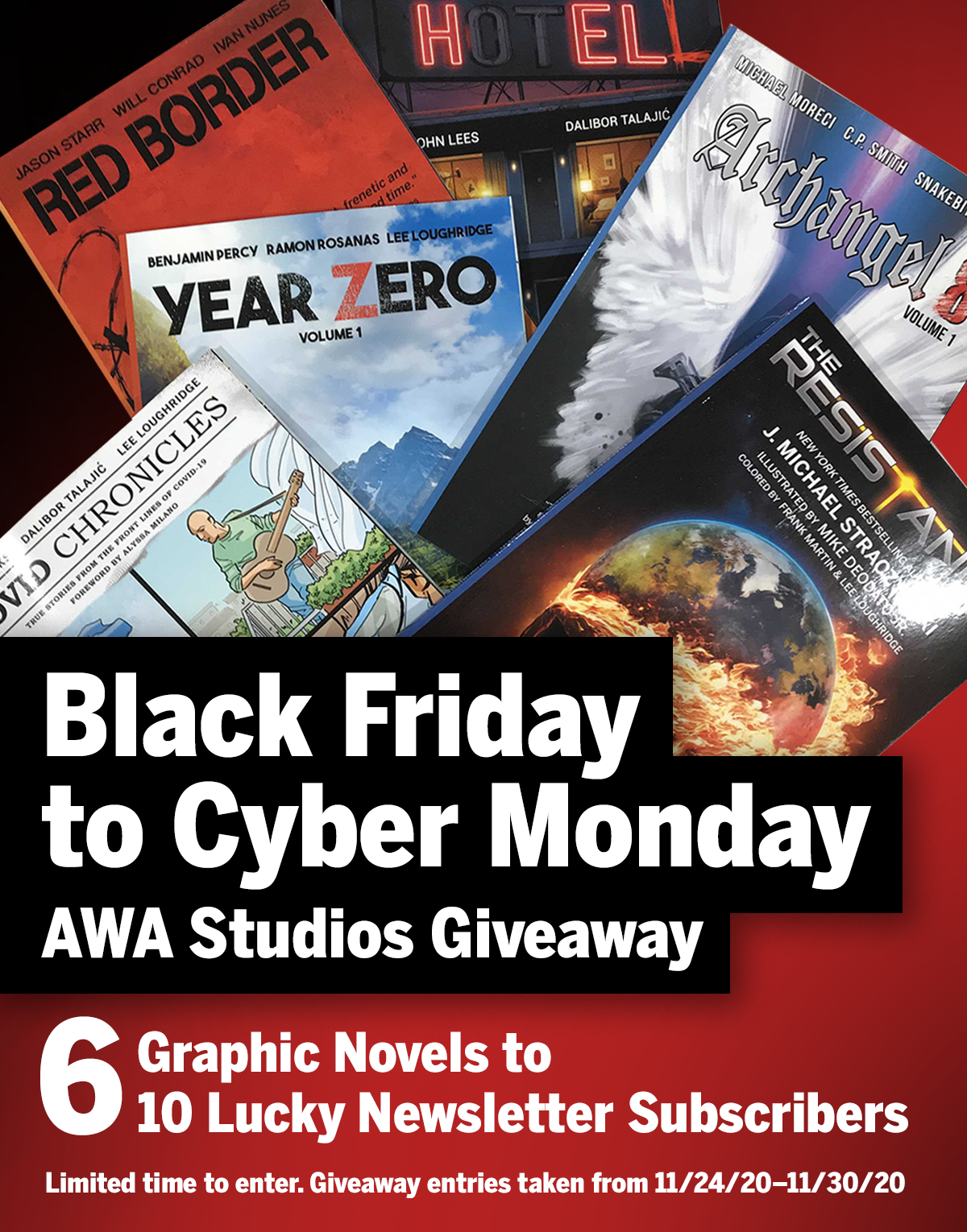 Win A Bundle Of AWA Studio Trade Paperbacks This Black Friday – COMICON